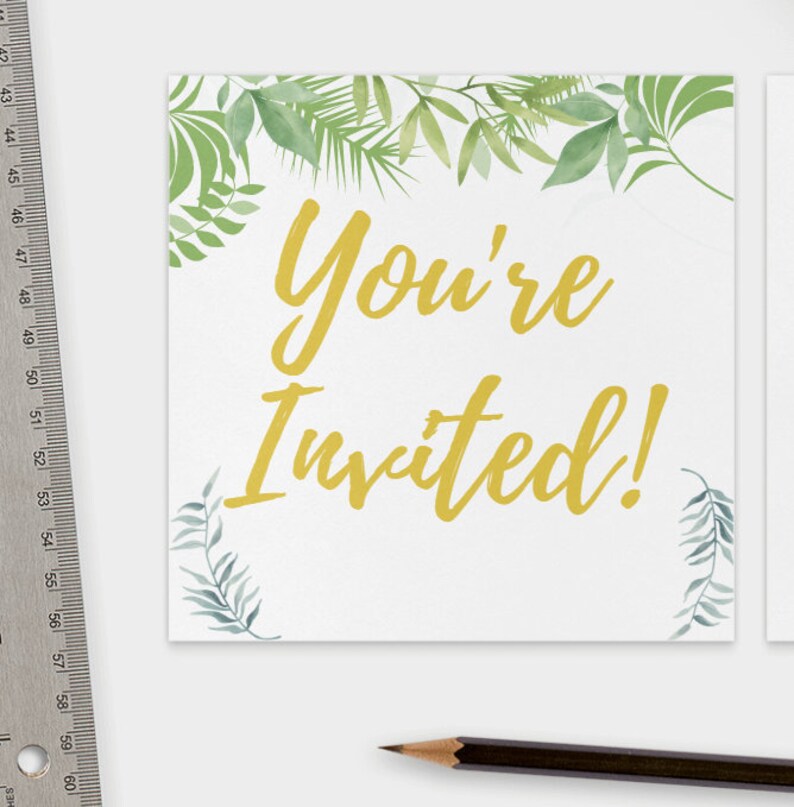 You're Invited Digital Card - Etsy
