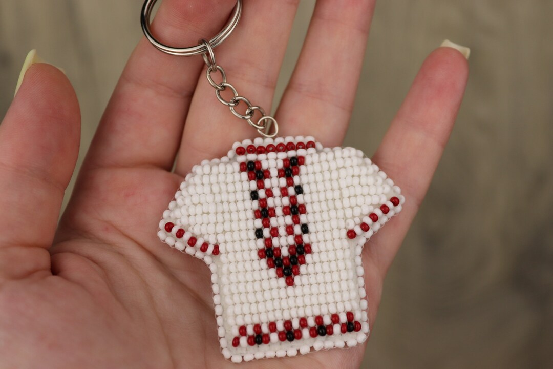 Vyshyvanka Style Keychain, Folk Keychain - Etsy