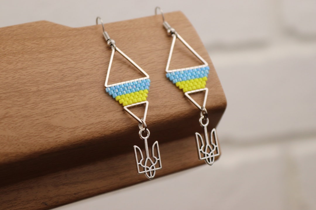 Ukrainian Earrings - Etsy