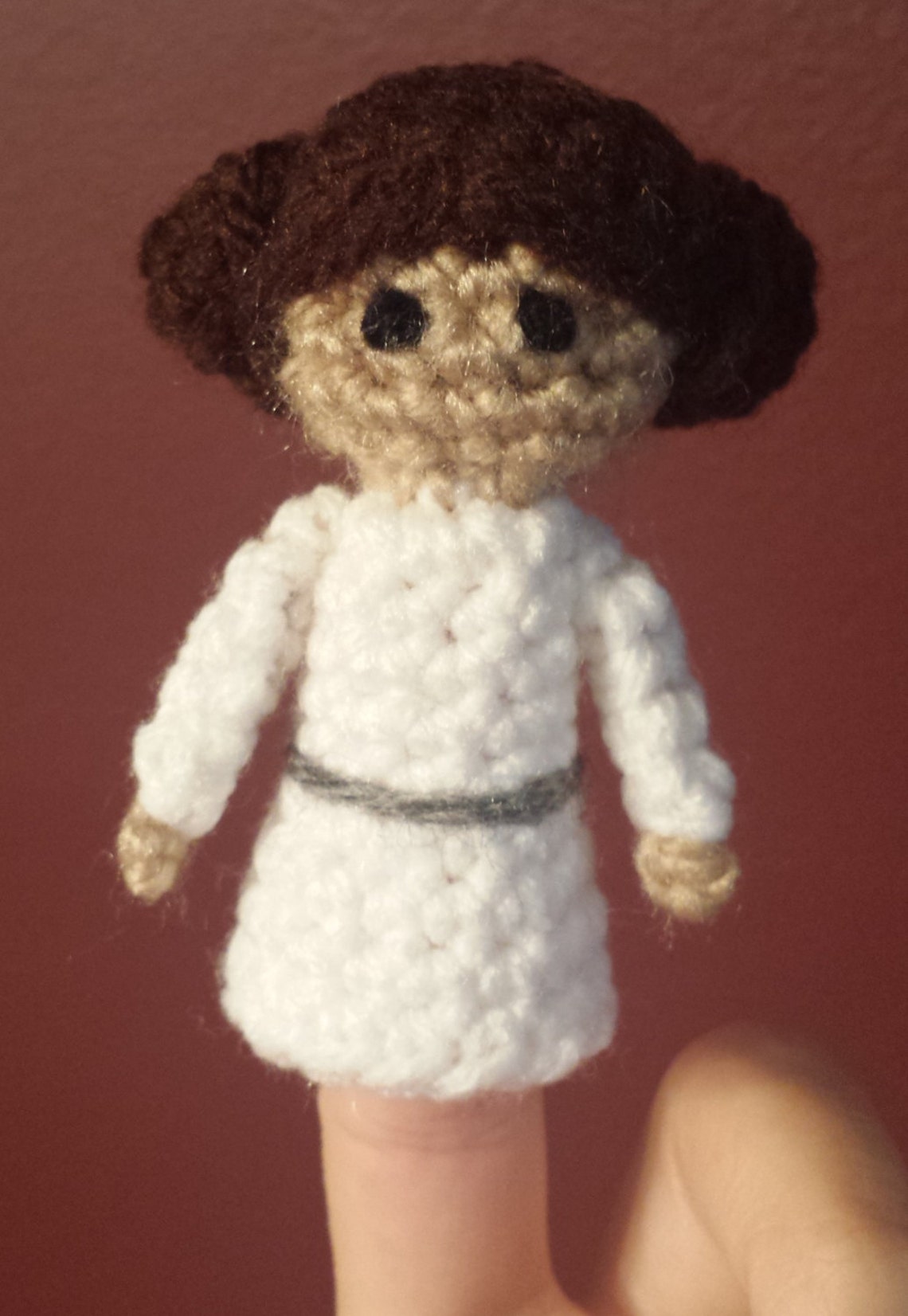 Star Wars Crochet Finger Puppet Patterns, Darth Vader, Luke Skywalker ...