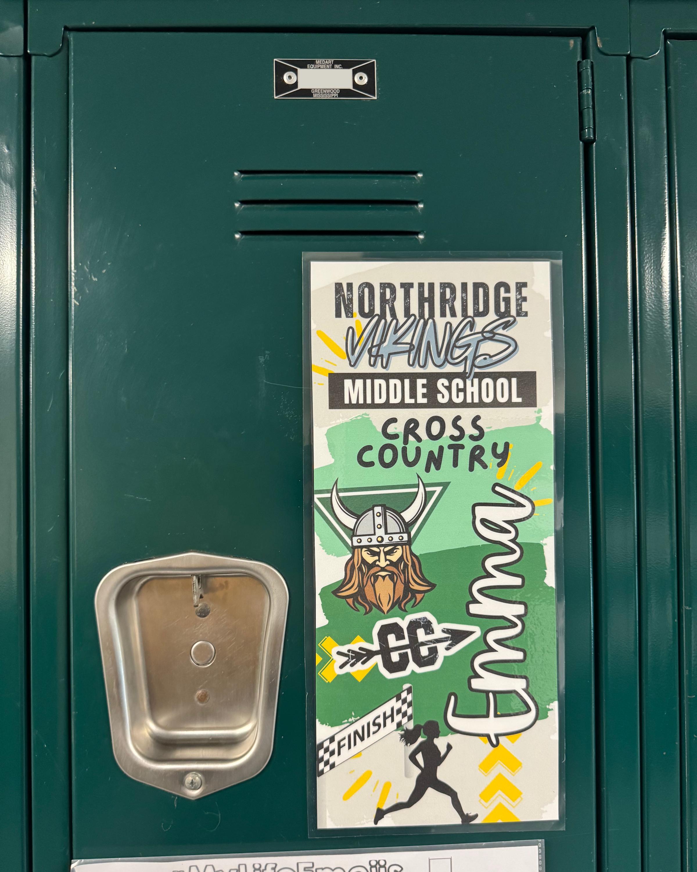 School Spirit Locker Signs - Etsy