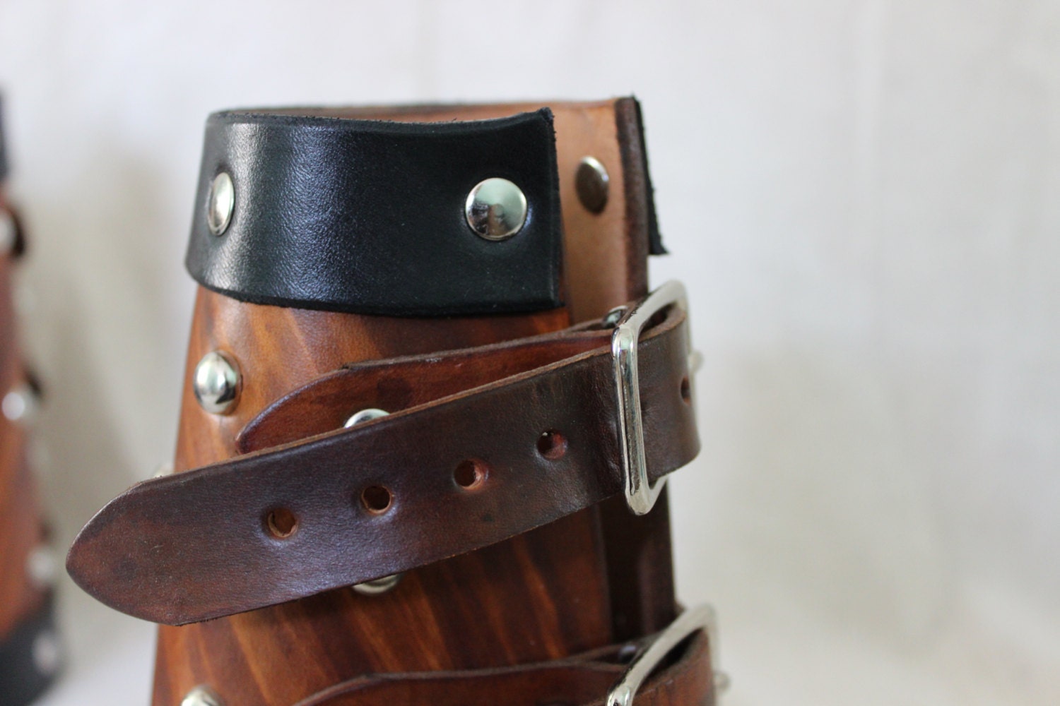 Leather Armor: Studded Warrior Bracers | Etsy