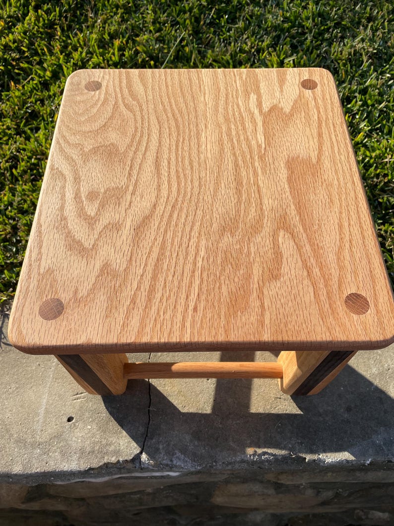 Oak Step Stool - Etsy