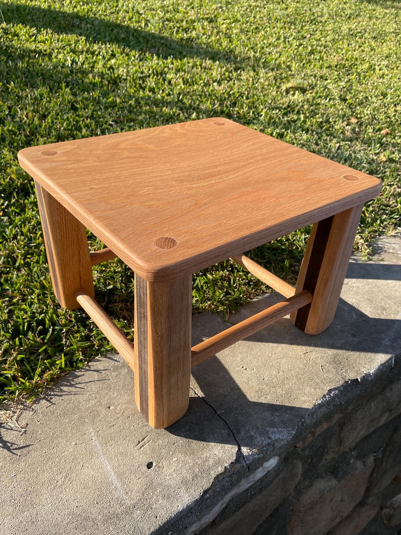 Oak Step Stool - Etsy