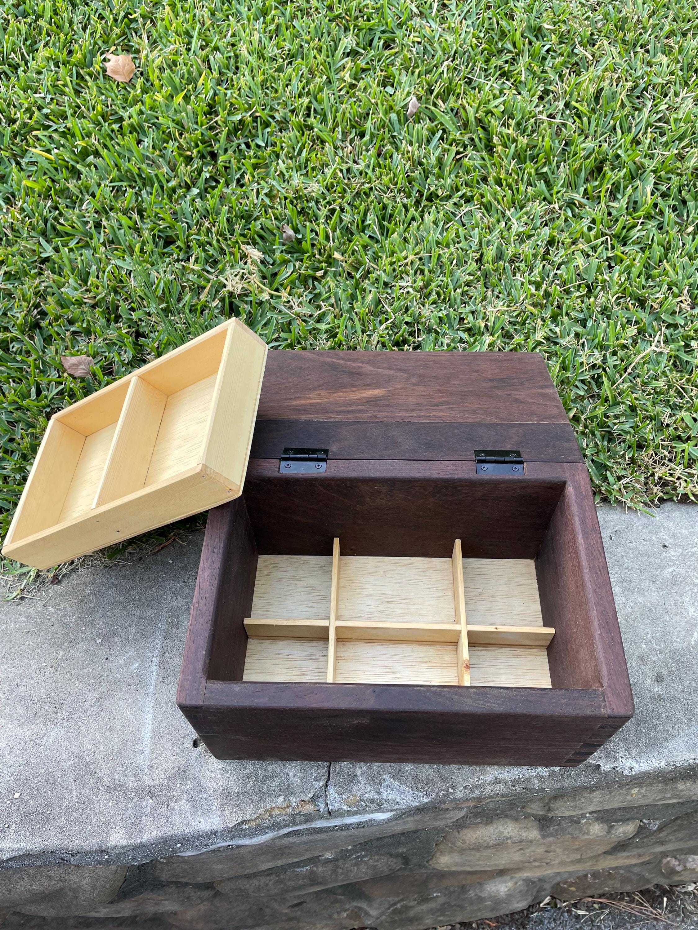 Sassafras Dovetailed Keepesake Box - Etsy