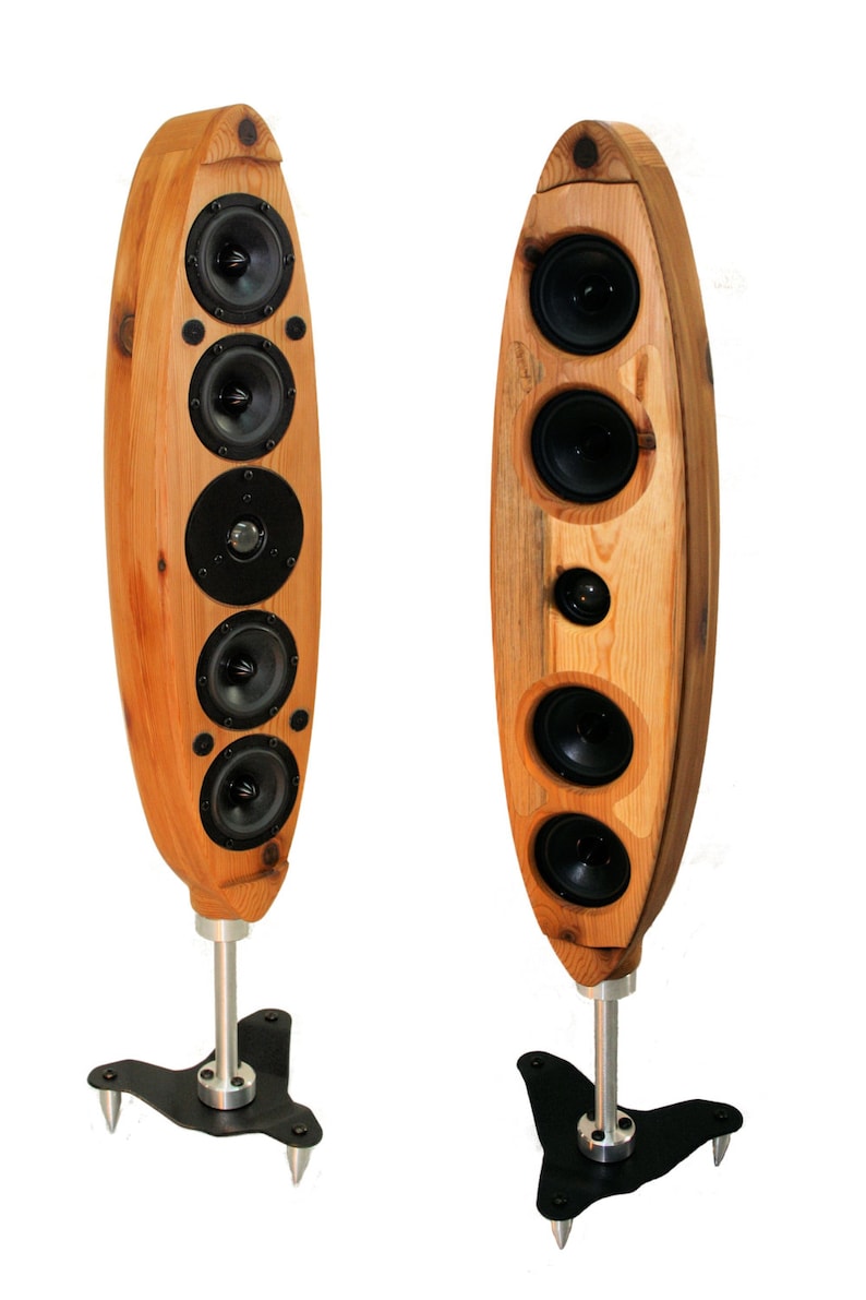 Speaker, Loudspeaker, Bookshelf, Enclosure Plans Ellipse E104, Cedar ...