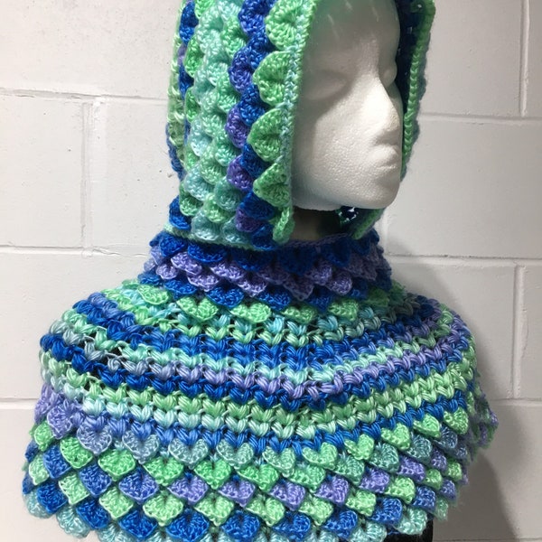 Dragon Scale Hood Pattern Crochet - Etsy