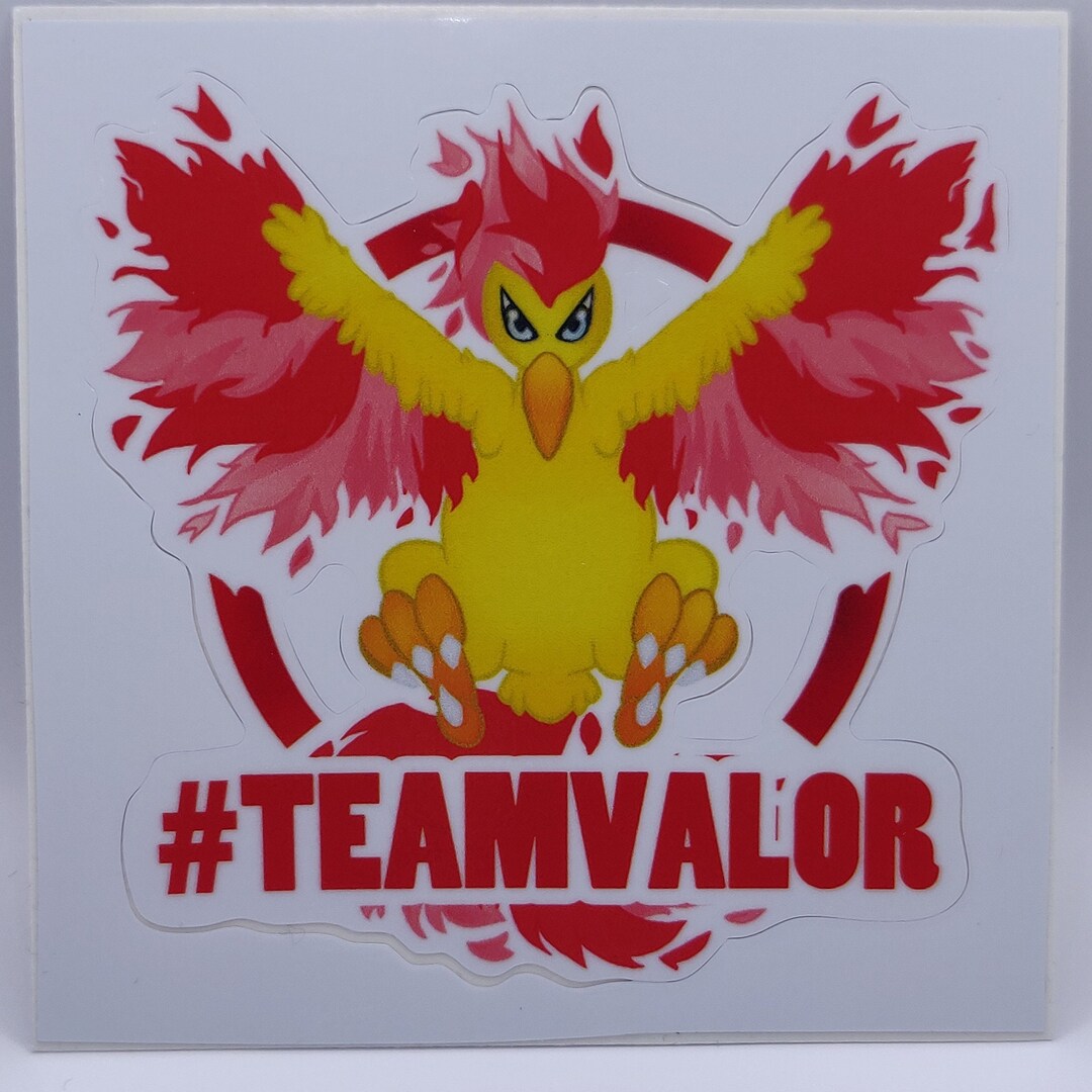 Pokemon Go Team Sticker multiple Variations Available - Etsy