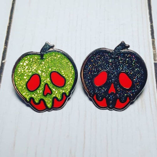 Pastel Poison Apple Pin Hard Enamel Lapel Pin Badge - Etsy