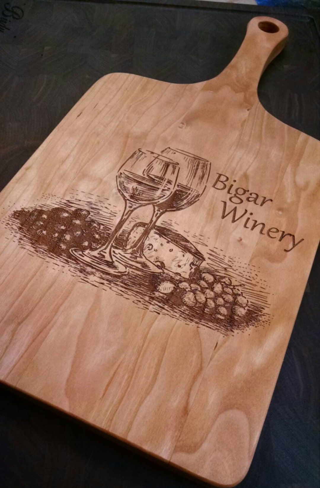 Engraved Cutting Board Paddle Board Wedding Gift Custom Sizes - Etsy