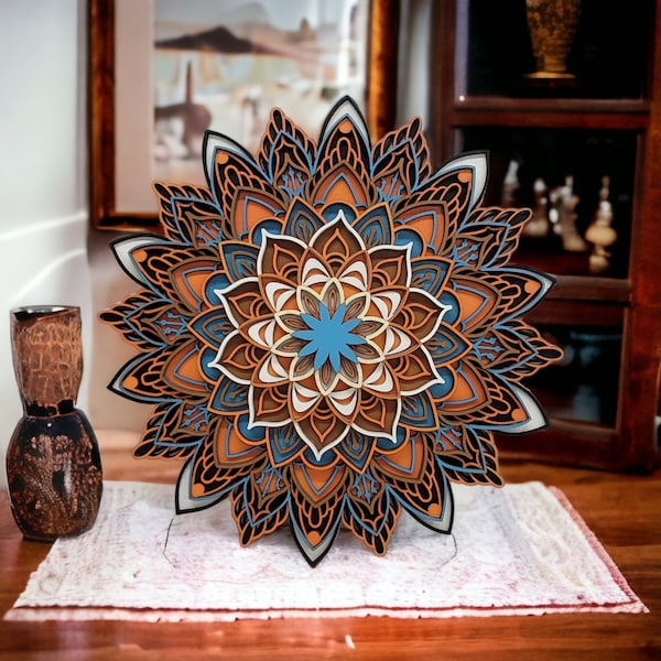 Layered Wood Art - Etsy