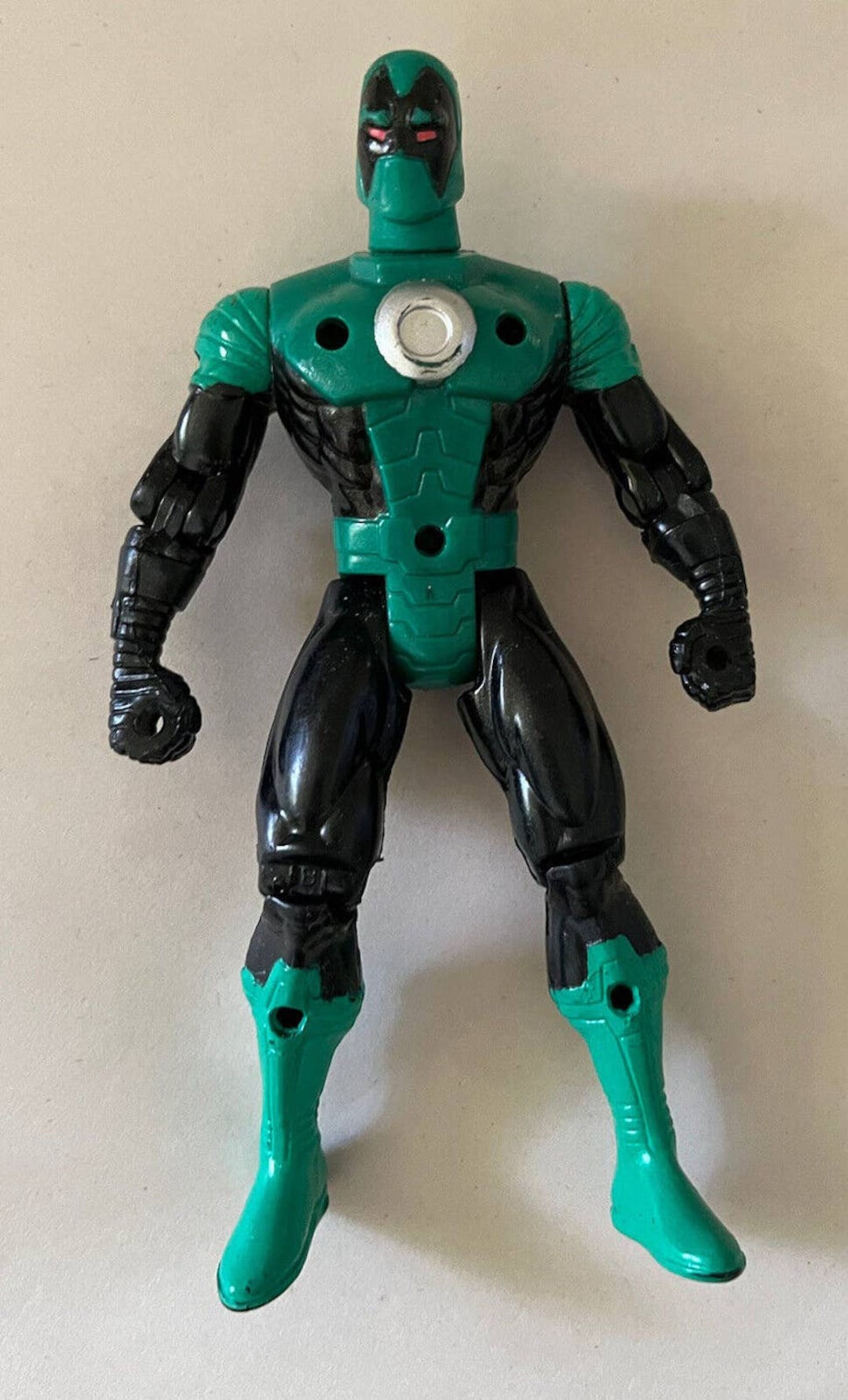 Marvel Iron Man Green Samurai Armor Action Figure 5 Tall Toy Biz 1996 ...