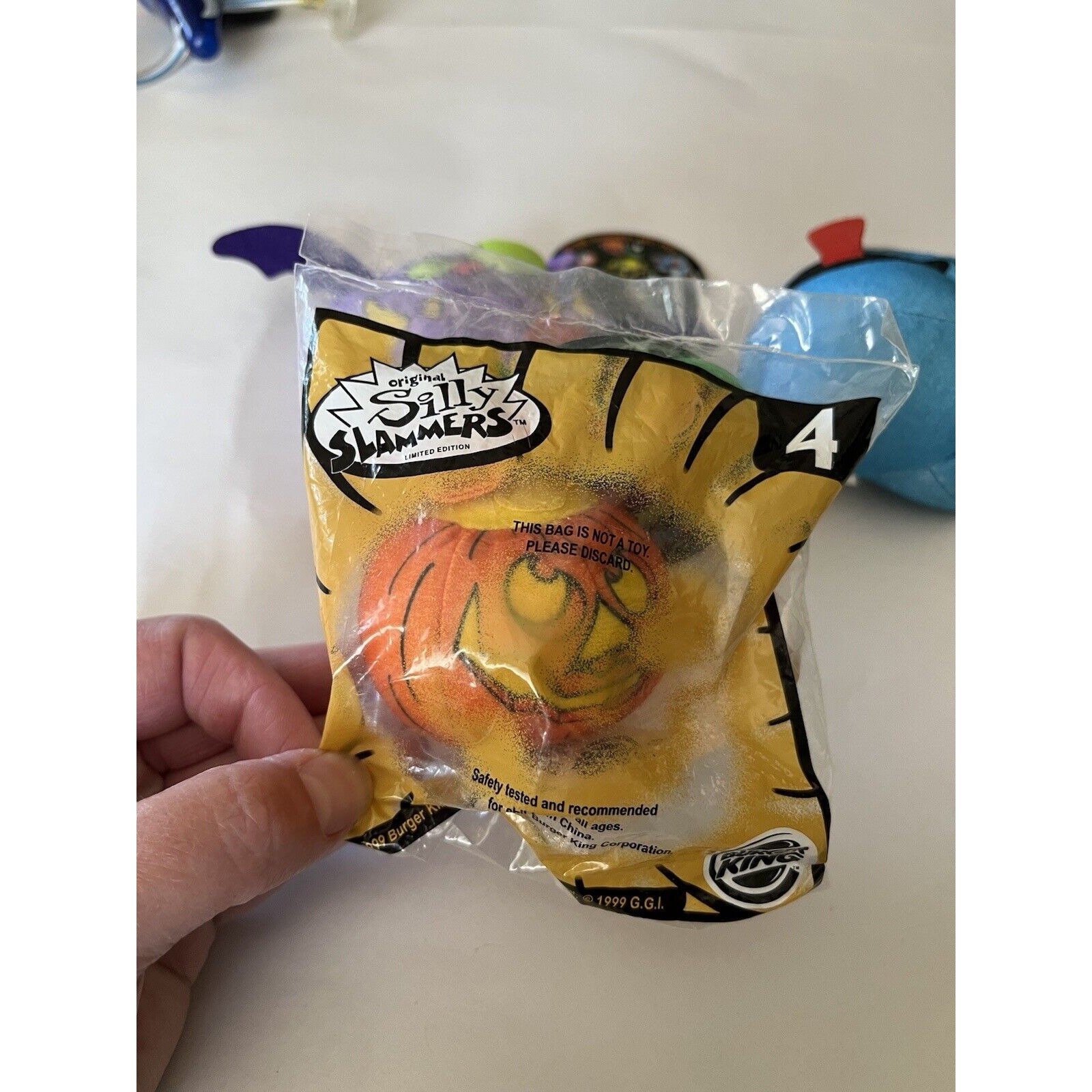 Burger King Kids Club Meal Silly Slammers 1999 Batty Boo Hoo - Etsy