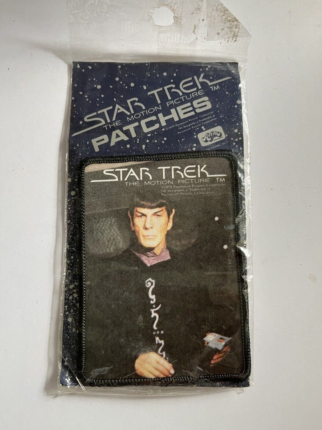 Vintage Star Trek the Motion Picture Patch Spock Leonard Nimoy 1979 - Etsy
