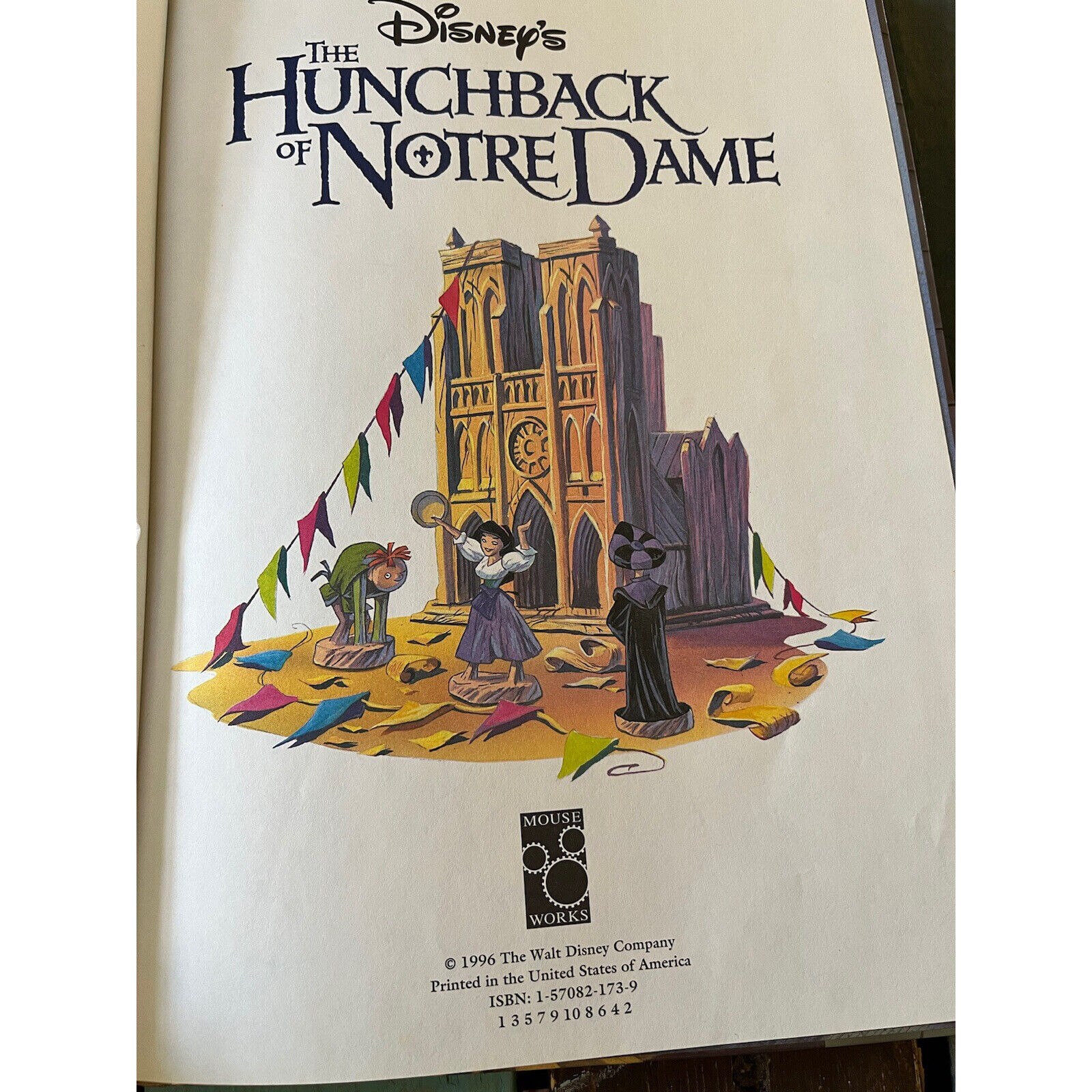 The Hunchback of Notre Dame by Disney Mouse Works (1996, Hardcover) - Etsy
