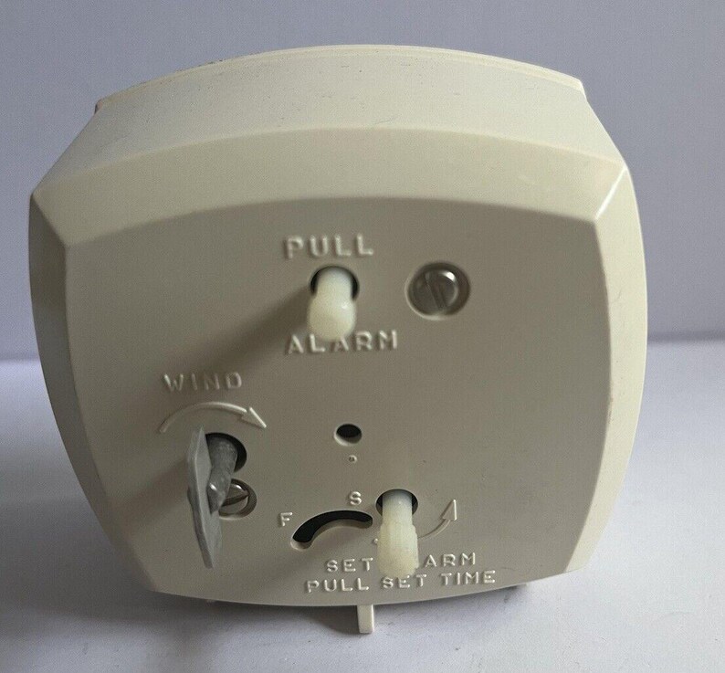 Vintage Westclox Keywound Alarm Clock #12033 NAP Plain Dial 36 Hour ...