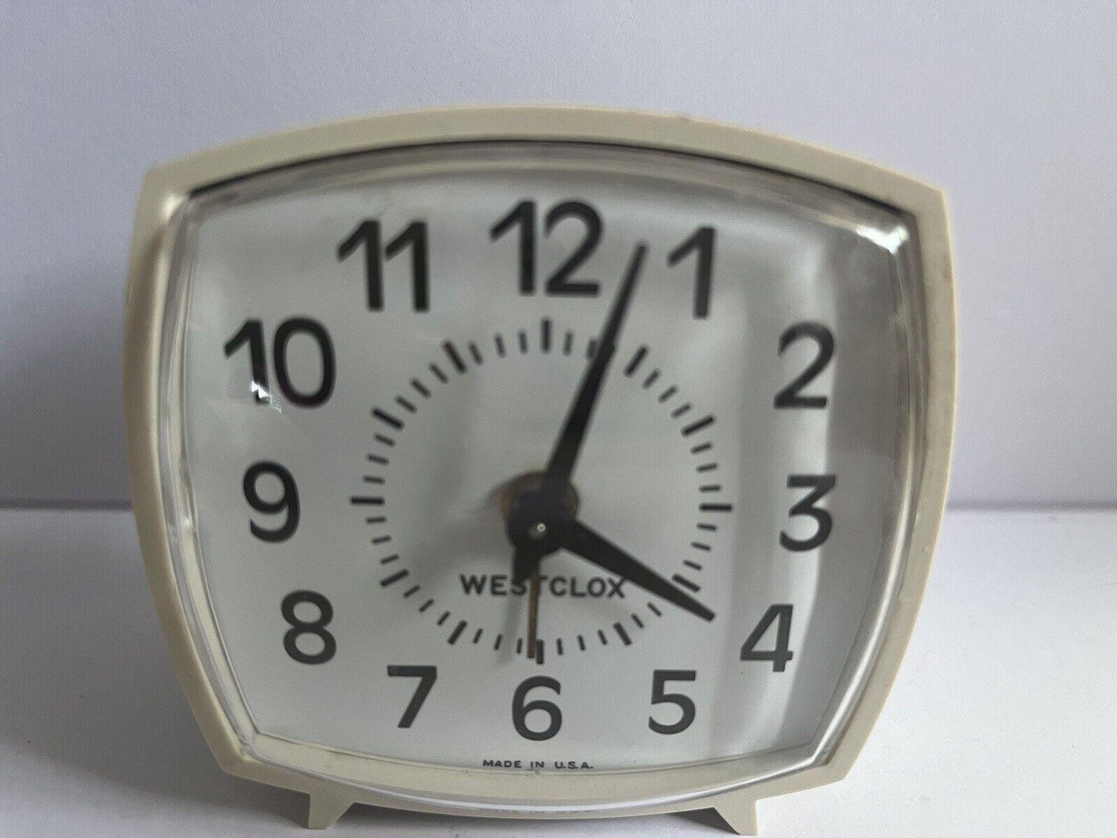 Vintage Westclox Keywound Alarm Clock #12033 NAP Plain Dial 36 Hour ...