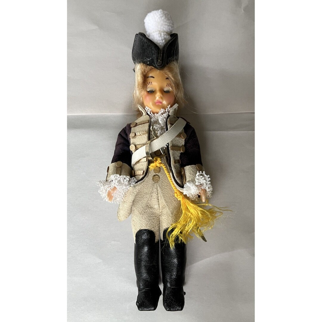 Vintage Carlson Dolls American General George Washington Doll 8" Tall ...