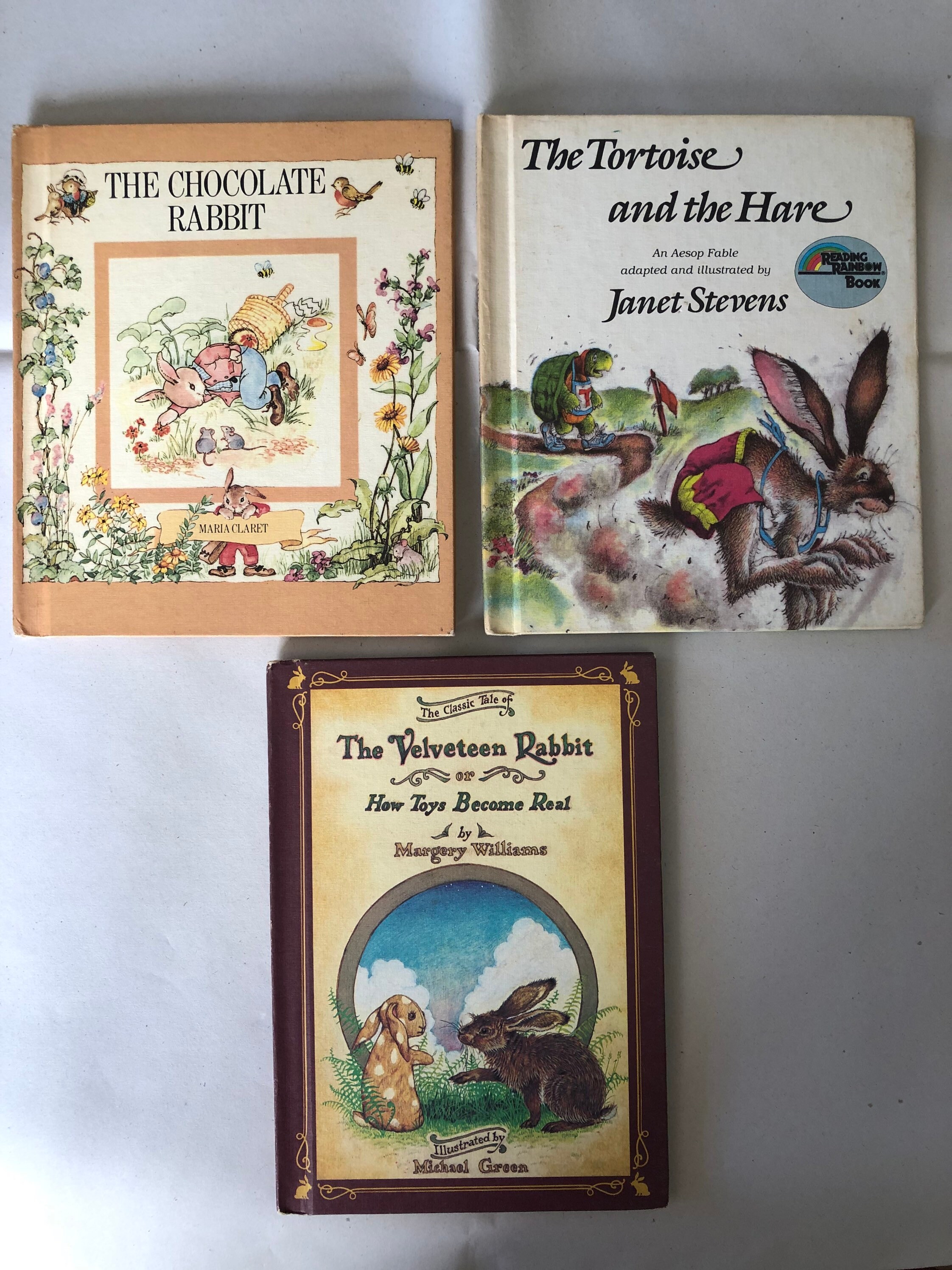 Vintage Weekly Reader Books 3 Chocolate Rabbit Velveteen | Etsy