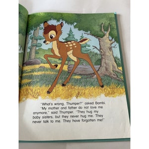 Vintage Walt Disney Beginning Reader Thumper’s Little Sisters Book ...