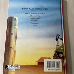 Vintage Van Gool's Tom Sawyer Mark Twain Children's Hardcover Book 1994 ...