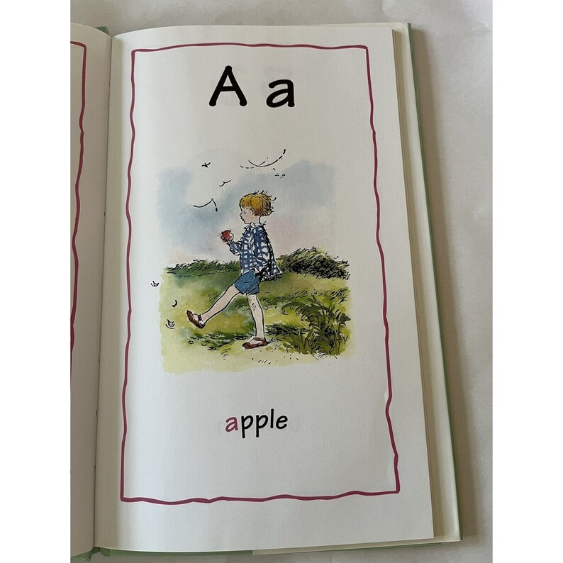Vintage Winnie the Pooh ABC Children's Hardcover Book Inspired by AA ...