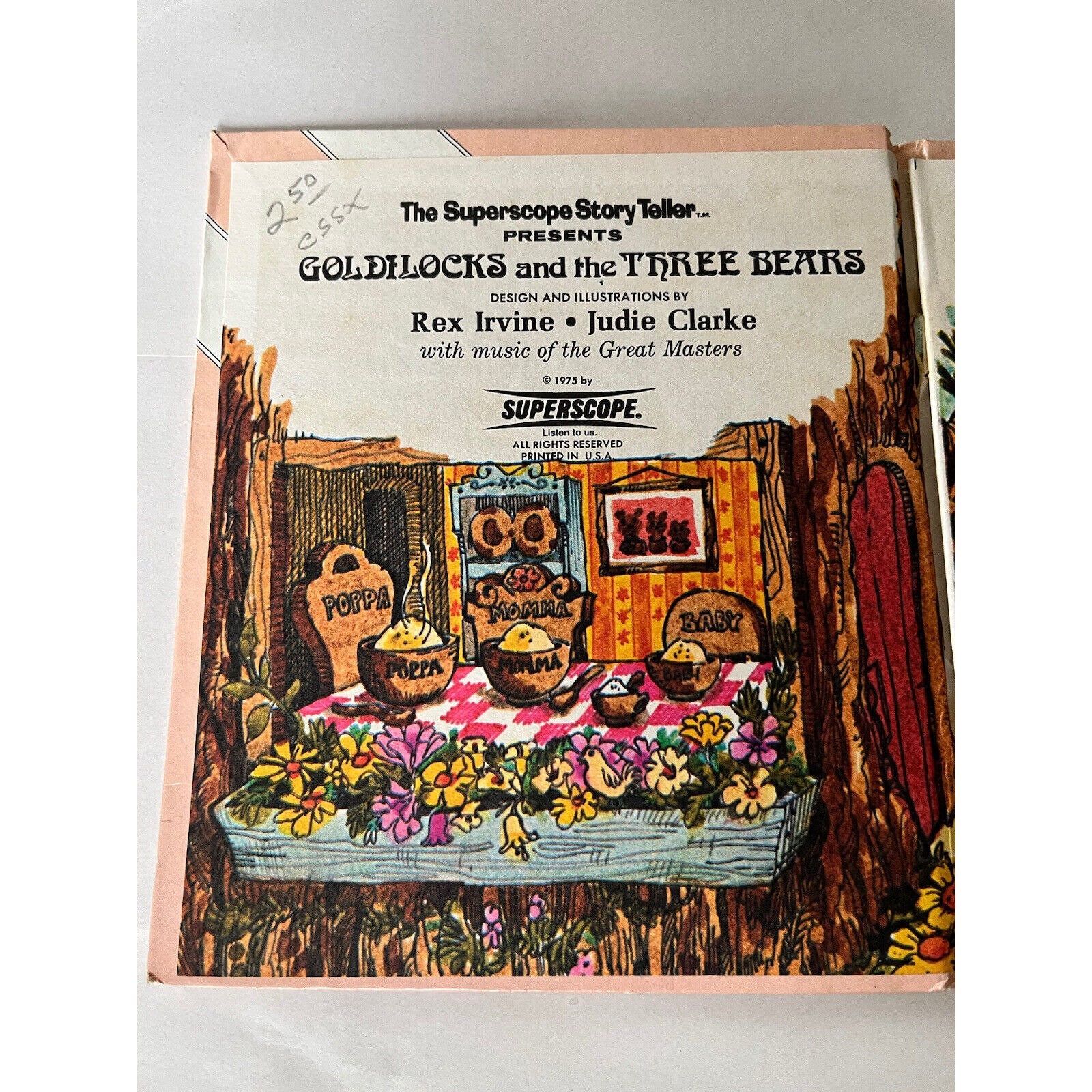 Vintage Goldilocks and the Three Bears the Three Little Pigs Children's ...