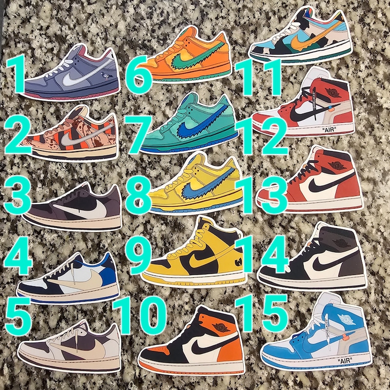 Nike Stickers - Etsy