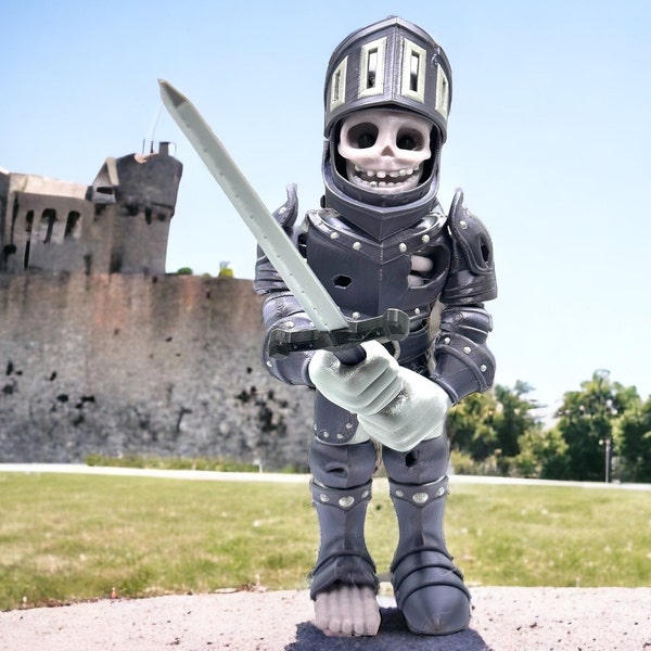 Skeleton Knight 3d Print - Etsy