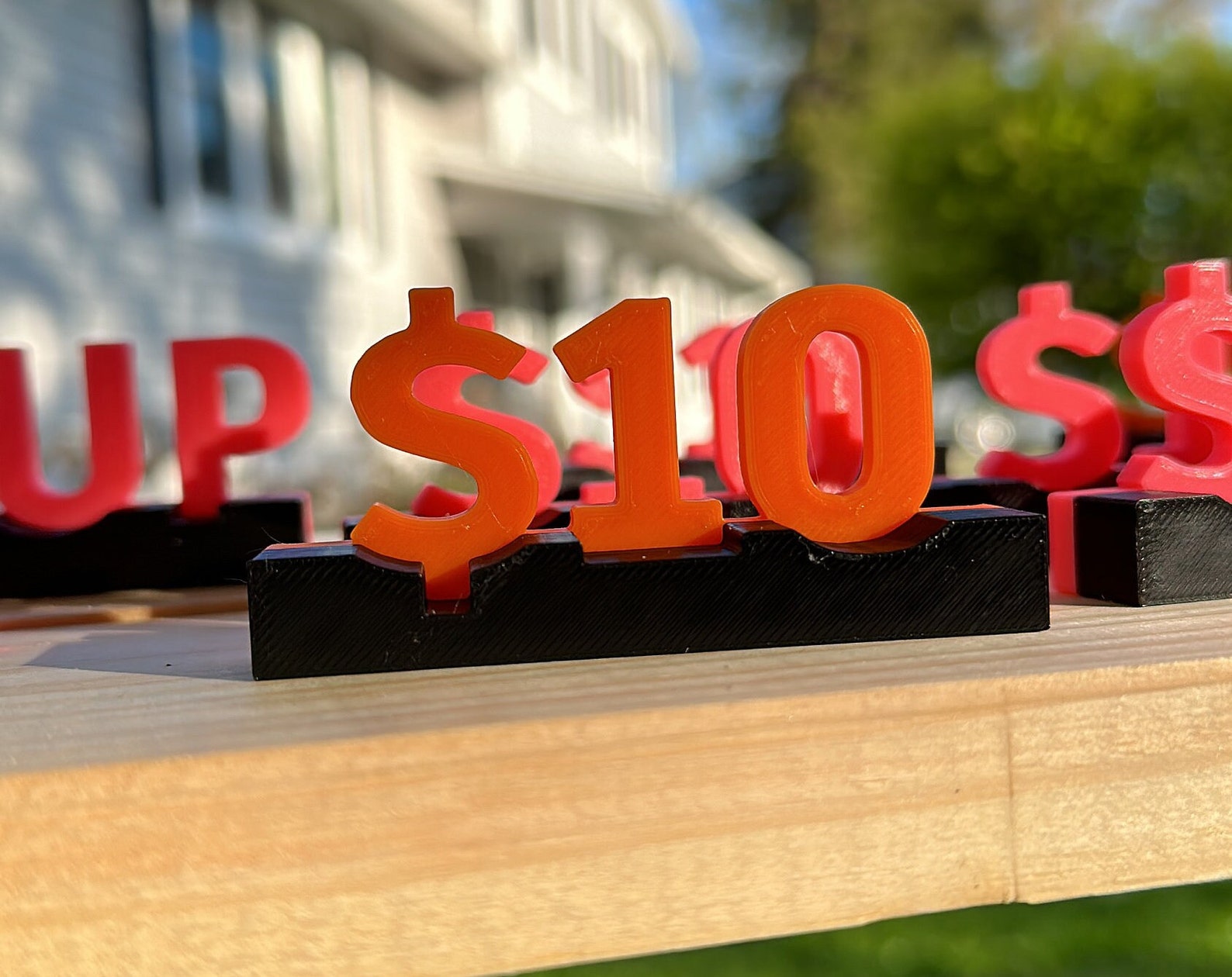 10 Pack Price Tag Displays / Price Tag Sign / 3D Print / Craft Fair ...