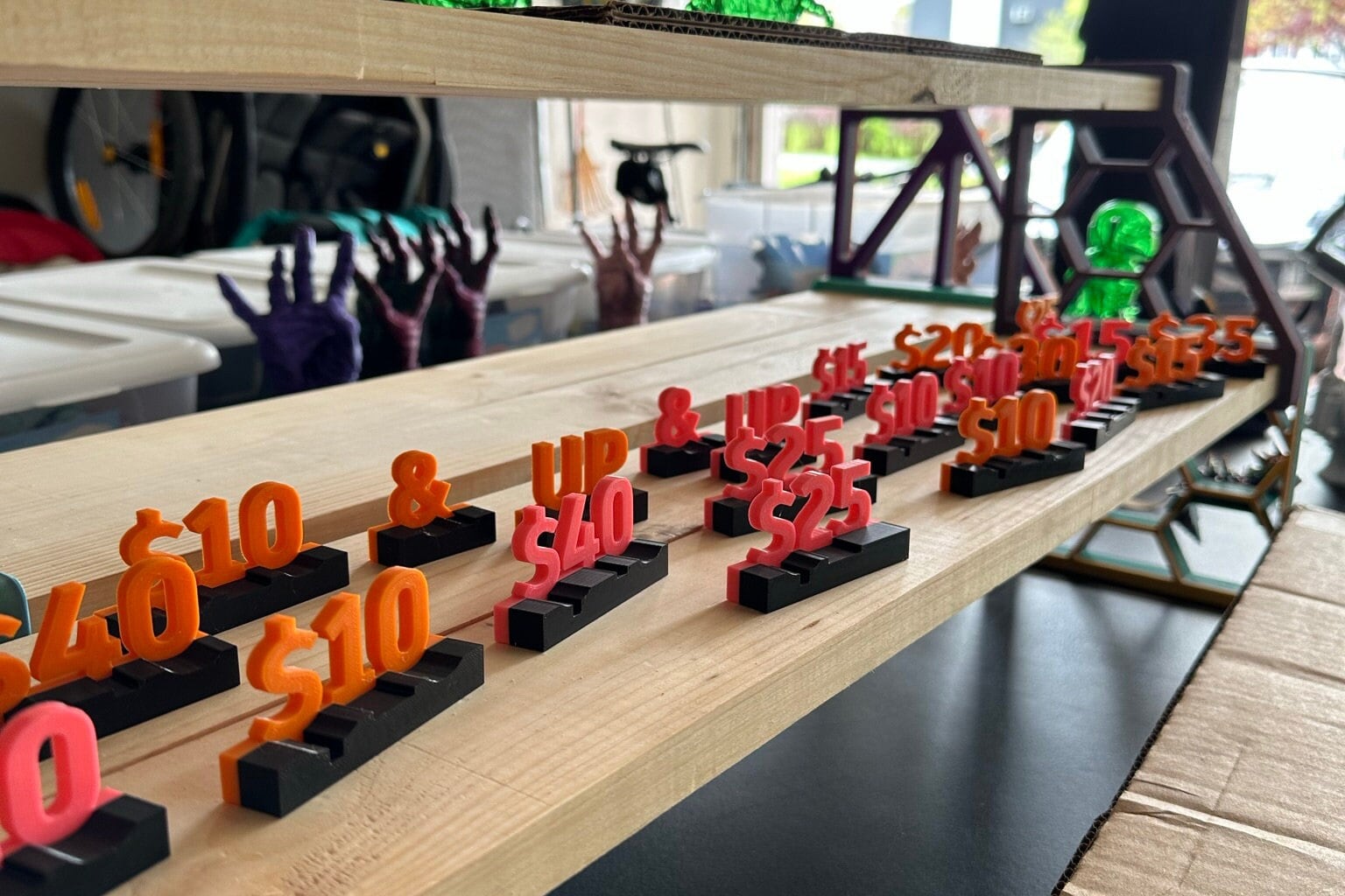 10 Pack Price Tag Displays / Price Tag Sign / 3D Print / Craft Fair ...