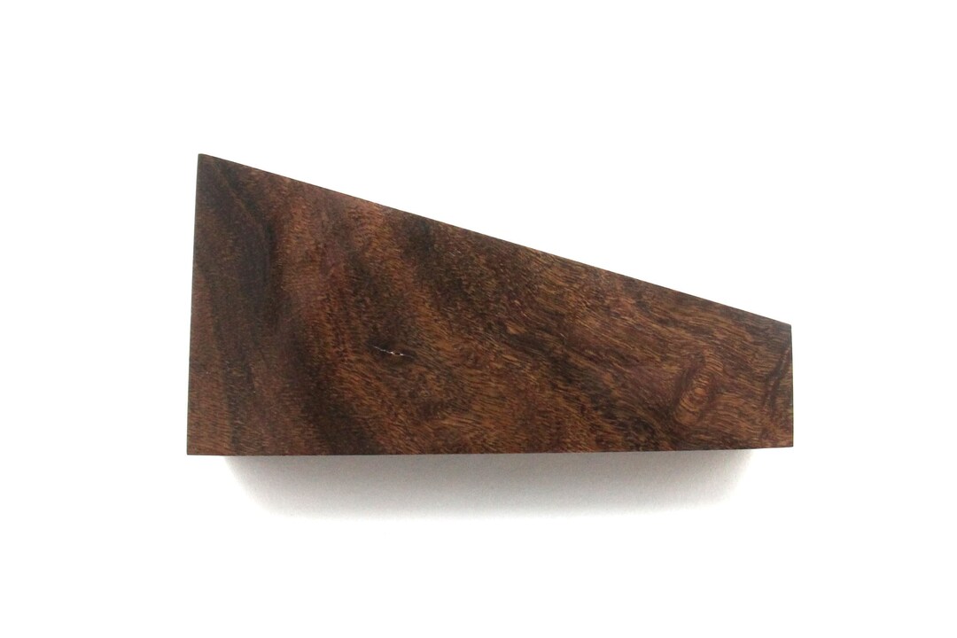 Stabilised Australian Ringed Black Mulga Wood Block - Stabilized Black ...