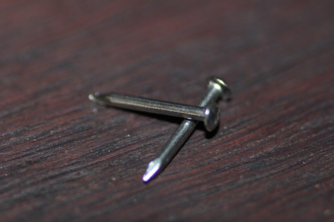 Round Domed Head Stainless Steel Nails - 2.2mm Pins - A4 316 L SS - Etsy