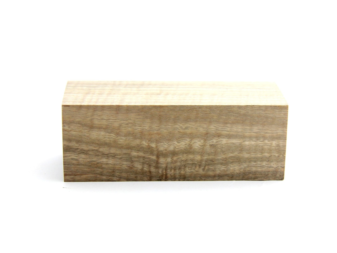 Stabilised Curly Marri Wood - Knife Scales Block - Australian ...
