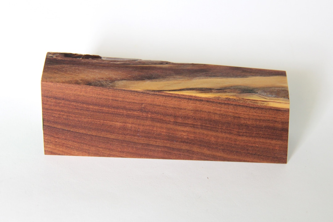 Stabilized Cooba Wood Block: Australian Acacia Craft Material (125mm X ...