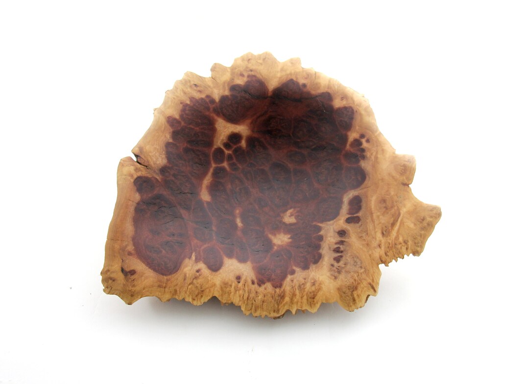 Australian Eucalyptus Red Morrel Burl Wood Bowl Dish Platter Hand Made ...