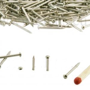 Round Domed Head Stainless Steel Nails - 2.2mm Pins - A4 316 L SS - Etsy