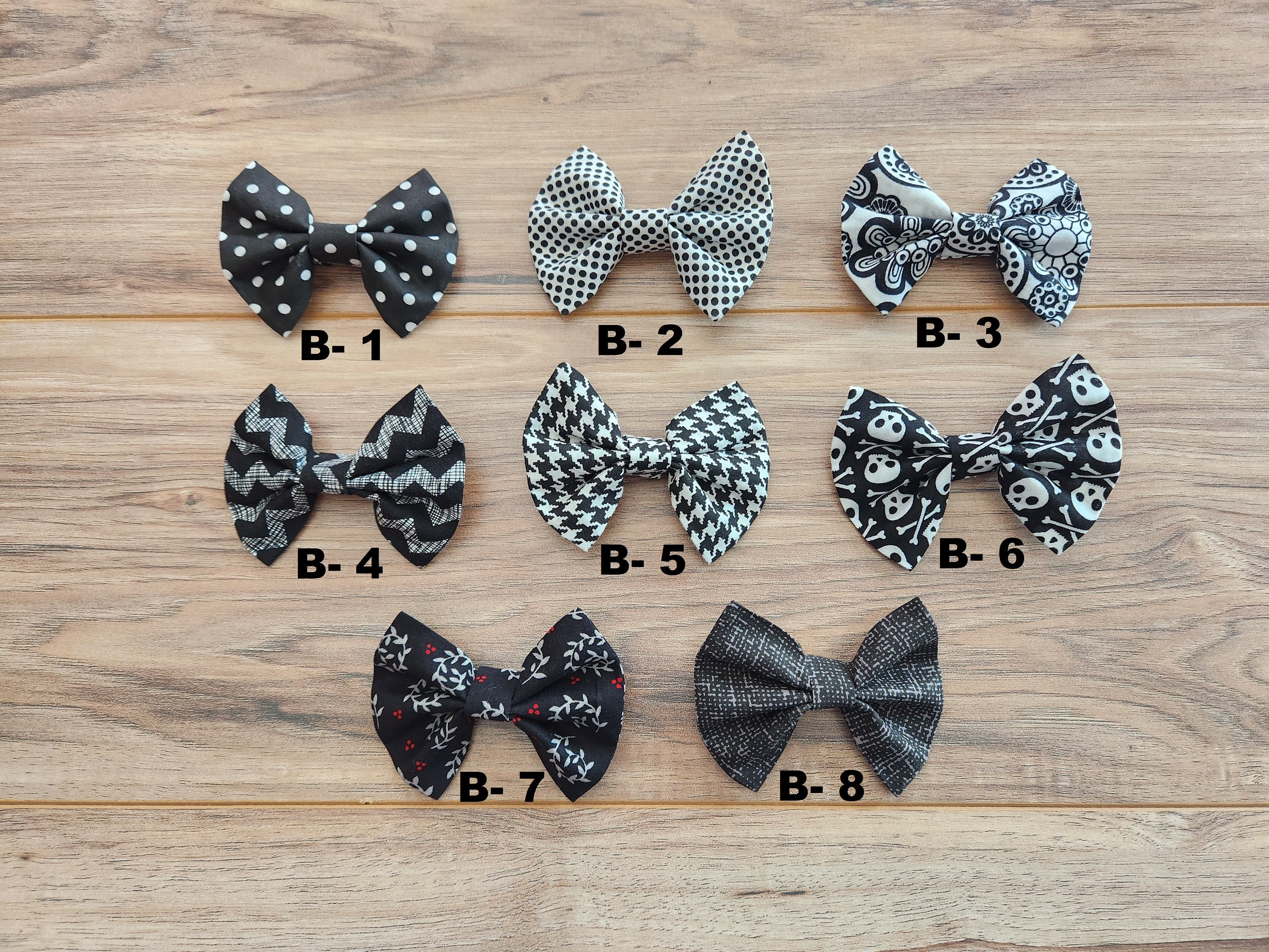 37 Styles! Black & White Baby Boy Bow Ties - Our Clip-on Bow Ties Are ...