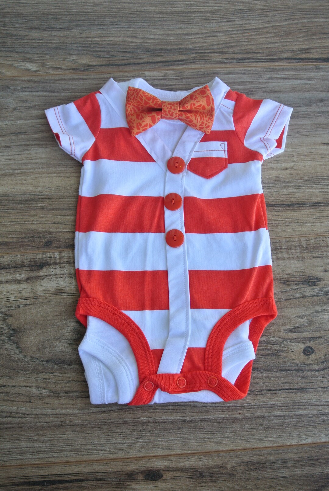 LAST ONE! Easter Orange Cardigan Bodysuit W/bow Tie Set. Perfect for ...