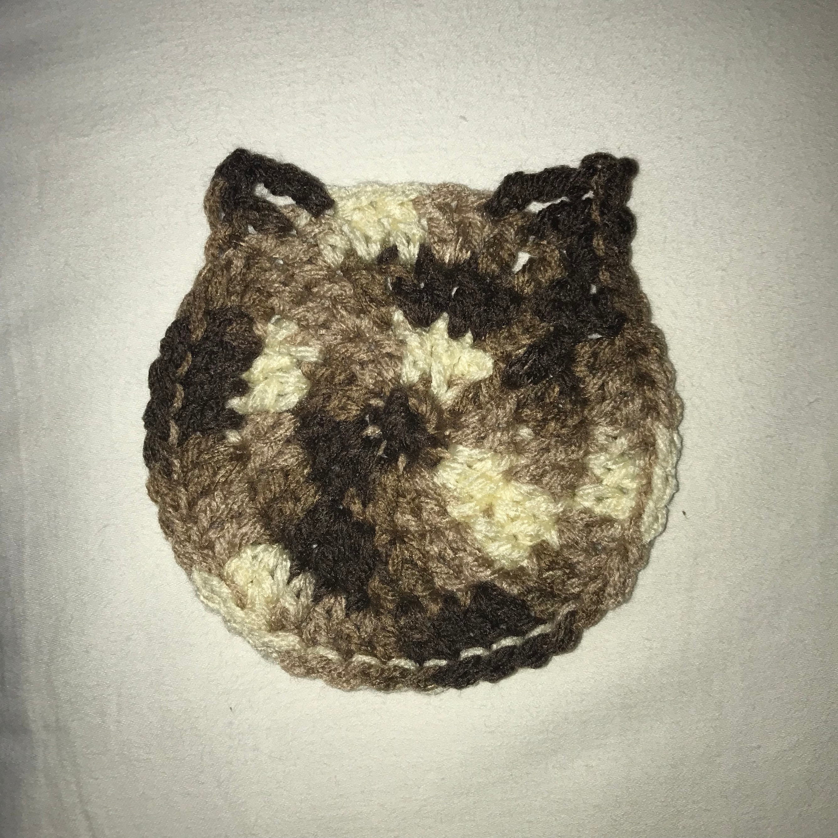 Set of Four Cat Coasters // Cat Coasters // Crochet Coasters // Mix and ...