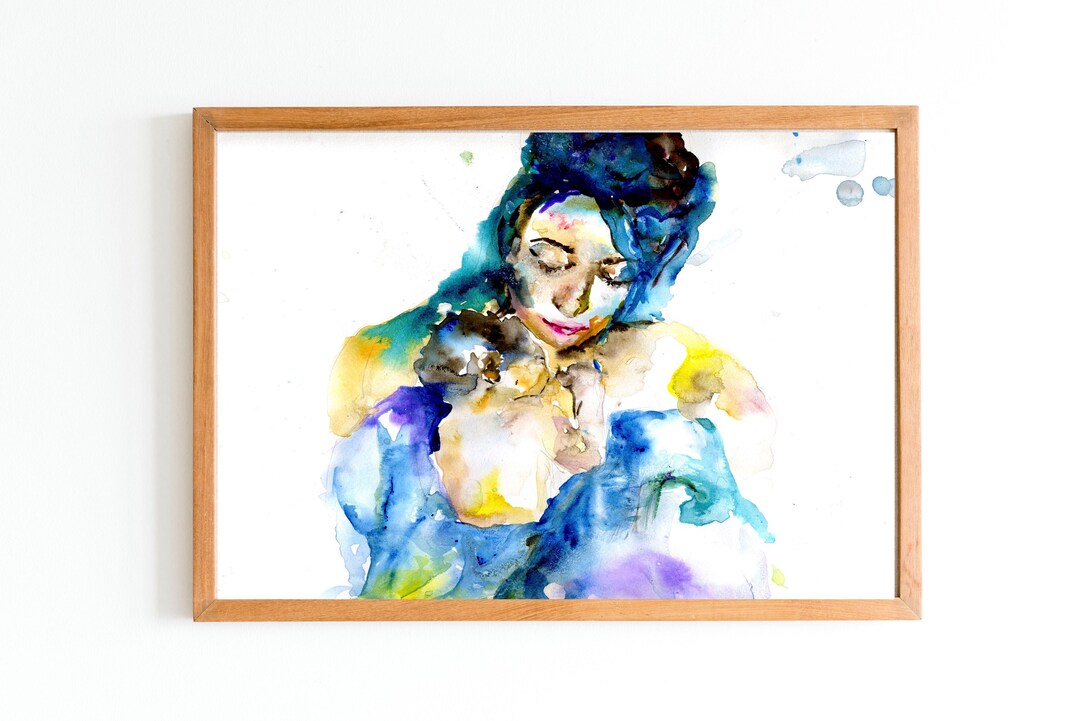 Custom Birth Artwork-pictures of YOUR Birth. Hand Painted Watercolor ...