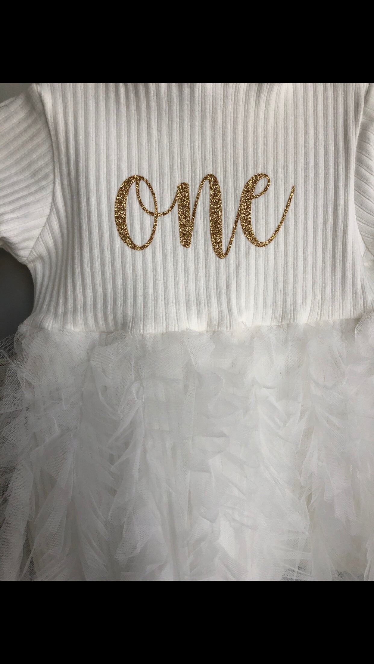 White First Birthday Dress // Baby Girl First Birthday // One - Etsy