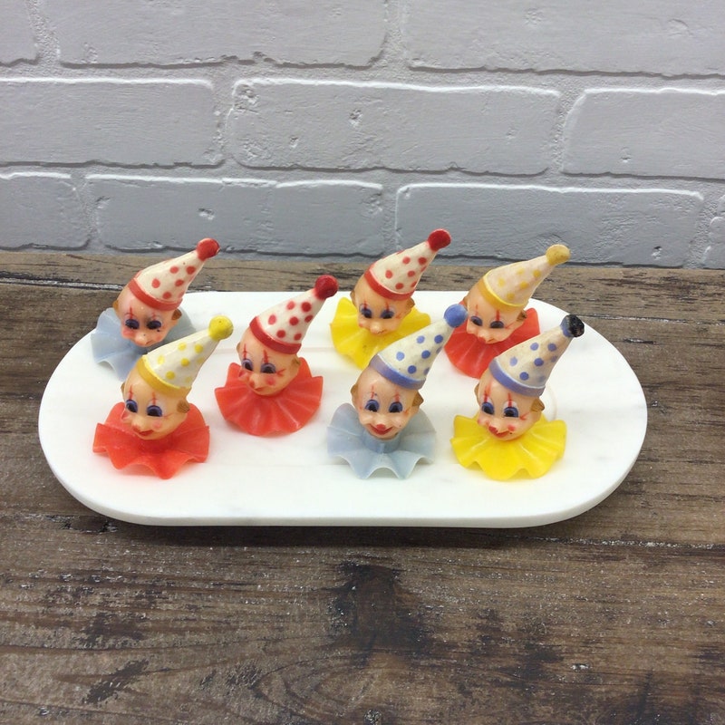 Clown Cake Toppers - Etsy