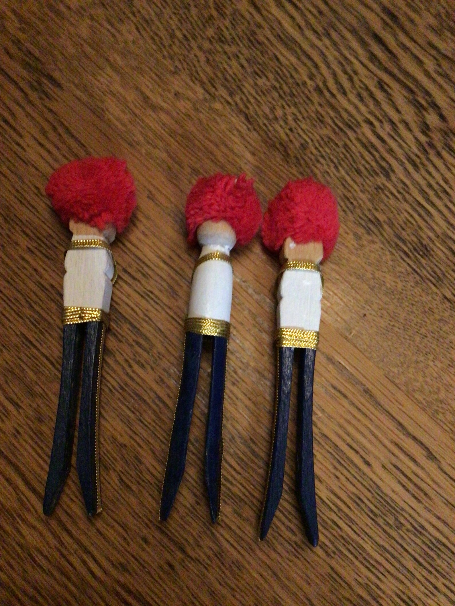 Vintage Handmade Clothespin British Soldiers - Etsy