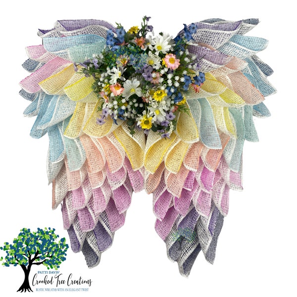 Angel Wing Wreaths - Etsy