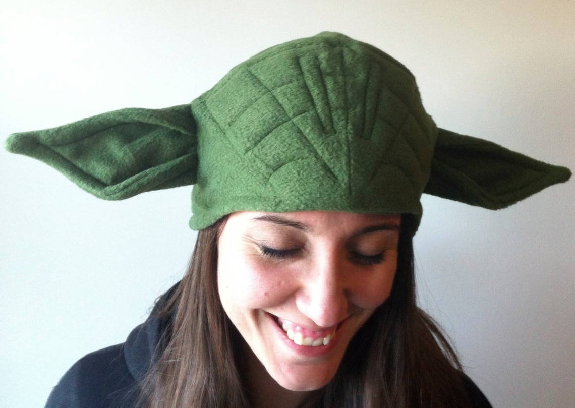 Master Yoda-inspired Fleece Hat - Etsy