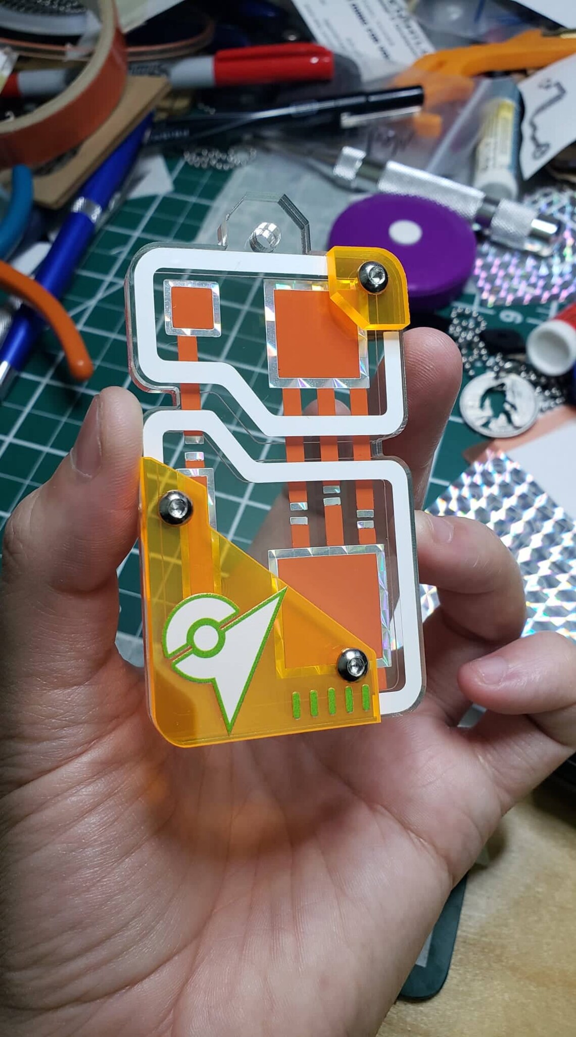 Acrylic Raid Pass - Etsy