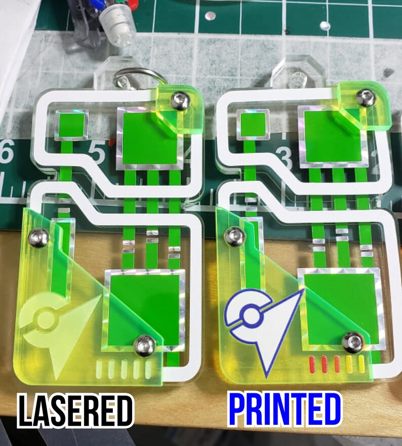 Acrylic Raid Pass - Etsy