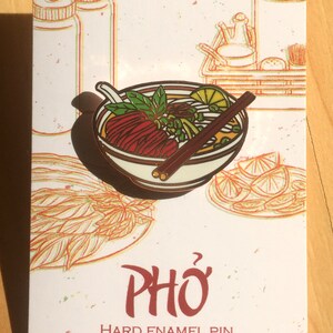 Pho Hard Enamel Pin - Etsy