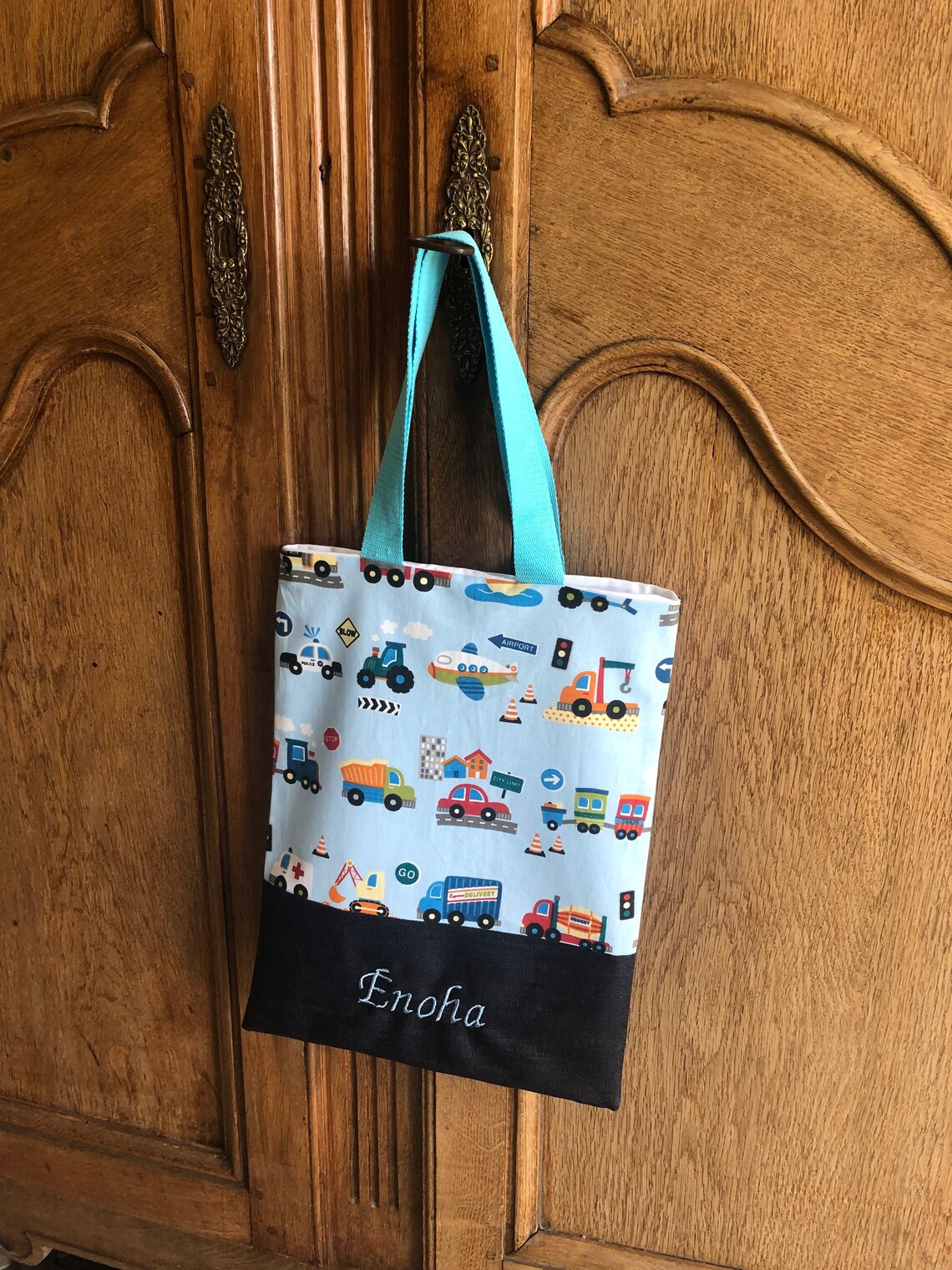 Tote Bag / Library Bag cars Customizable ON ORDER | Etsy